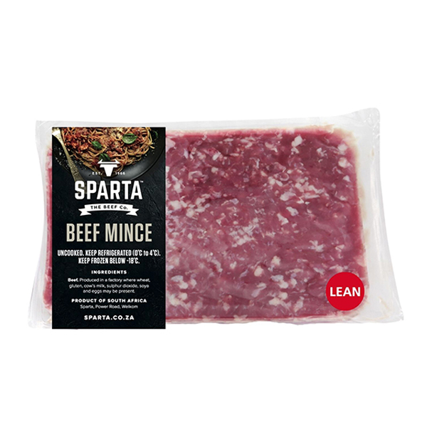 Sparta Lean Beef Mince (Flex-Frozen) - Sparta